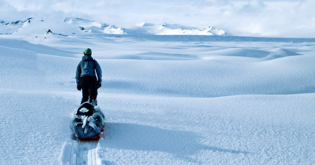 Vilborg og ingólfur í grunnbúðum
