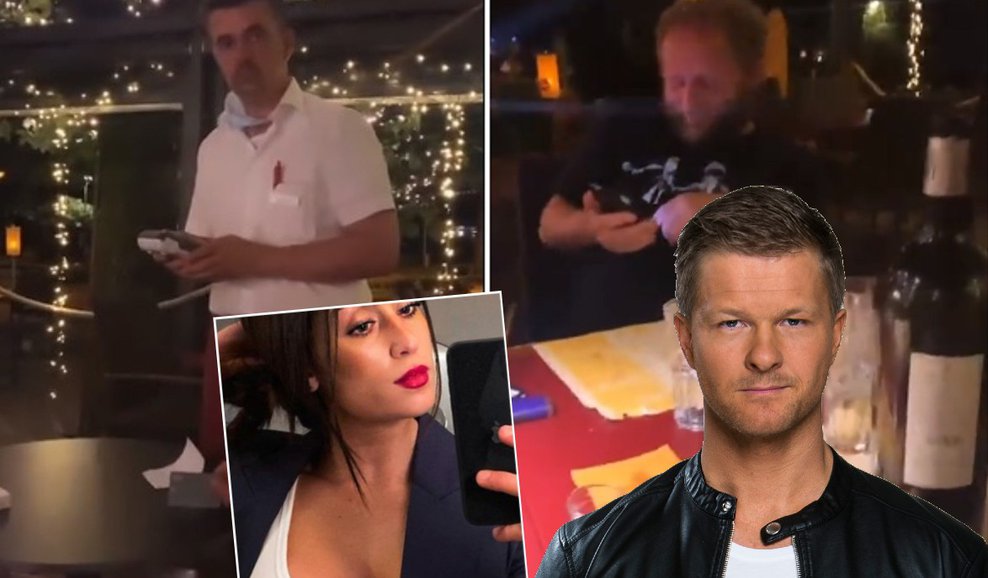 Edda Falak birti myndband af gríni Egils: Spurði þjóninn hvort „sá ...