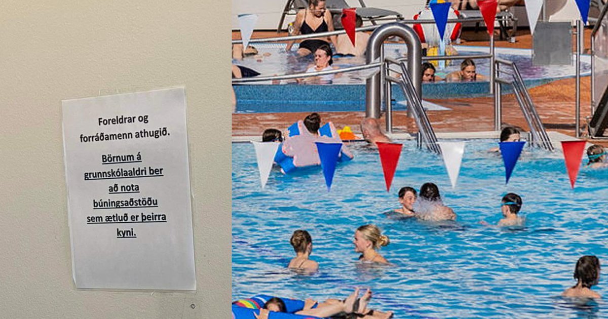 Úlfuð vegna skilaboða í Salalaug: „Man ekki eftir að hafa séð svona áður“