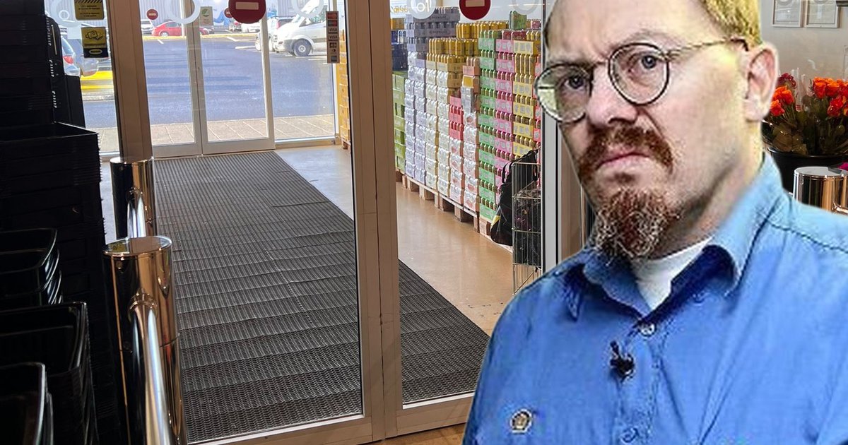 Jón Gnarr í veseni í Krónunni: „Ég var næstum því dottinn“